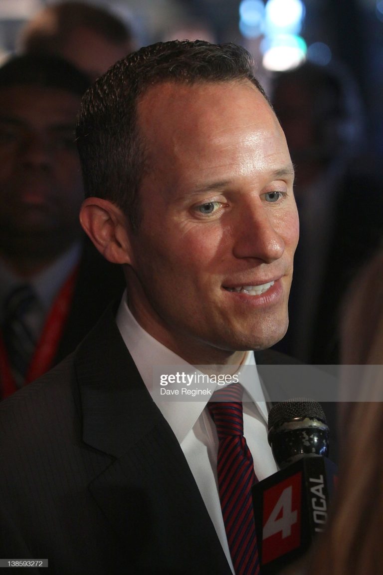 Detroit Tigers owner Christopher Ilitch arrives at spring training and ...