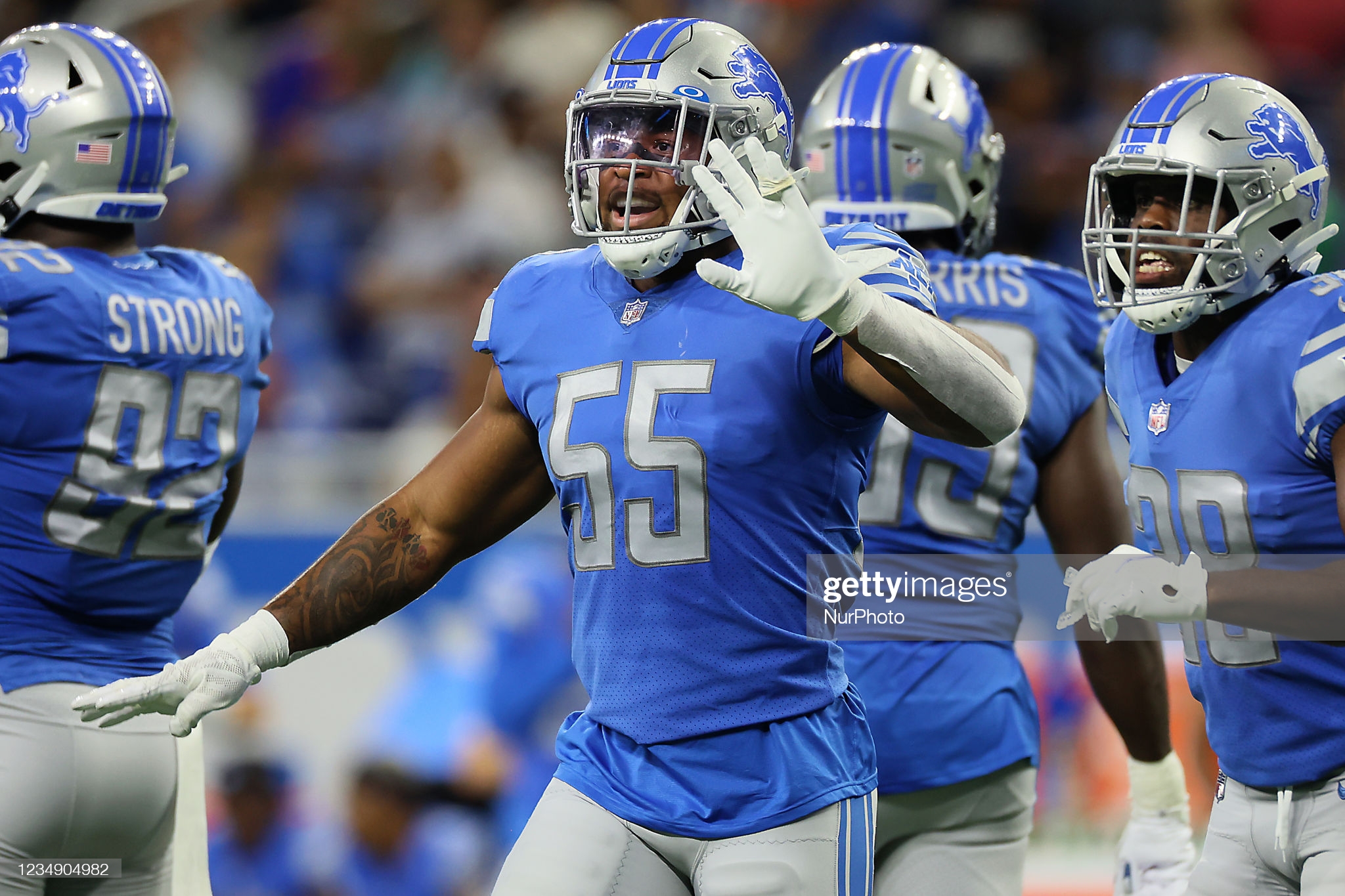 Fourth round draft pick, Derrick Barnes is set for a larger role with ...